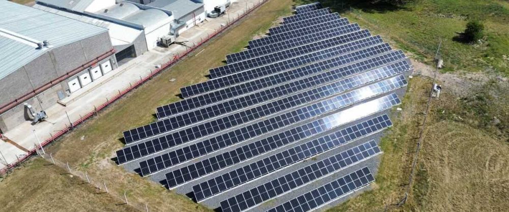 Merck inaugura un parque de 510 paneles solares en Ezeiza